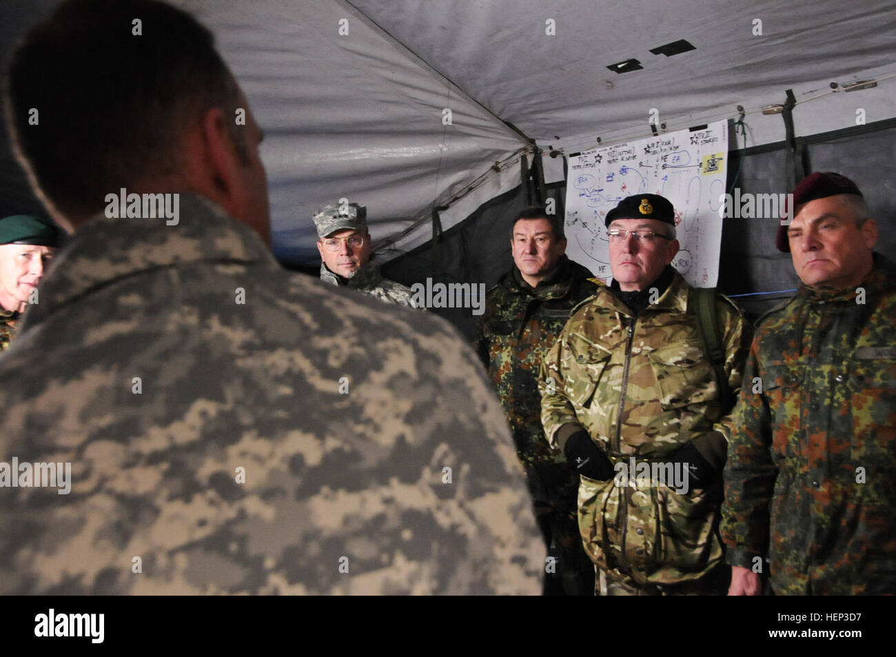Lt. Gen. Frederick “Ben” Hodges, U.S. Army Europe commander, along with ...