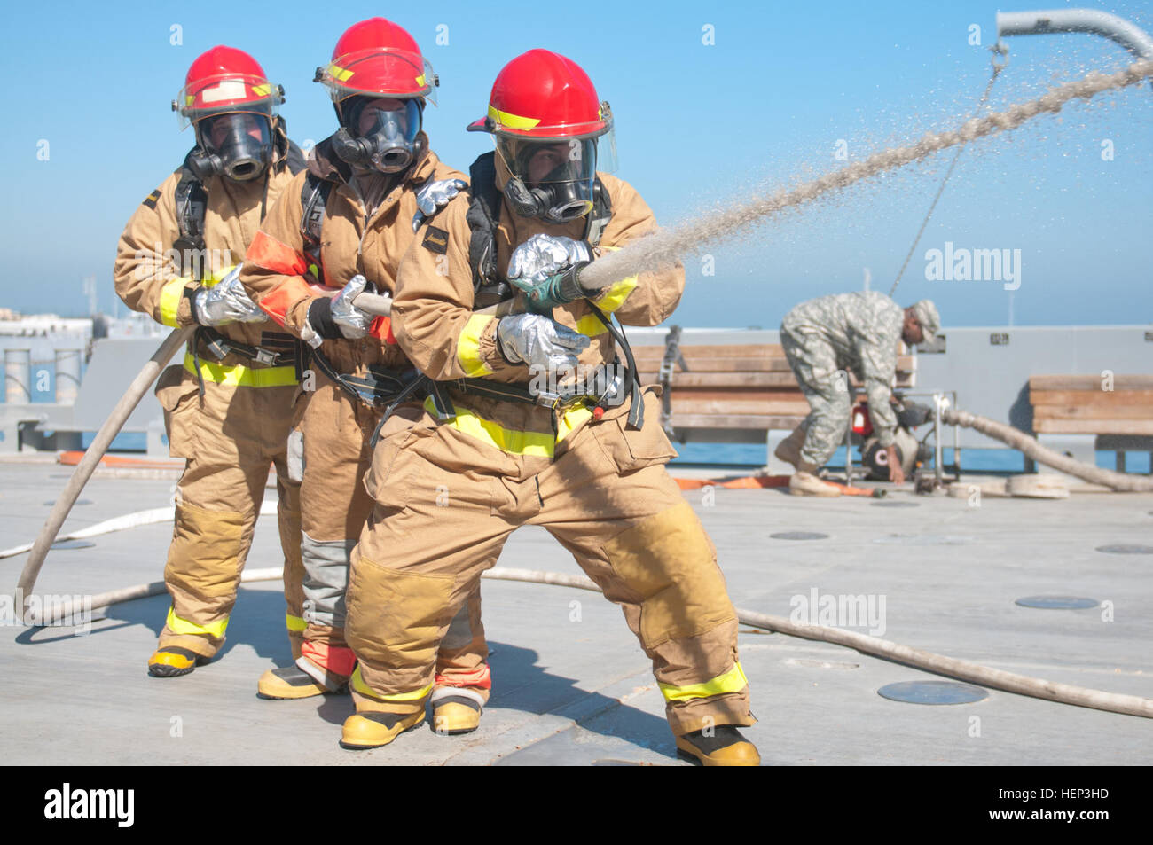 Spc. Daniel Huntley, from Clayton, Calif., assigned to the 97th ...