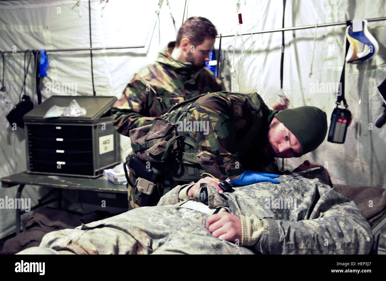 Dragoon medics assigned to Nemesis Troop, 4th Squadron, 2d Cavalry ...