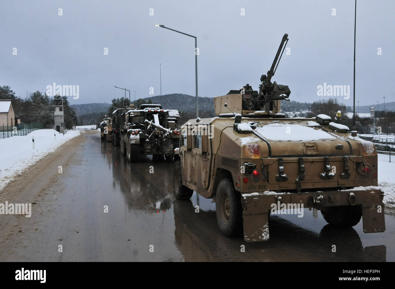 Field Support Troopers of 4th Squadron, 2nd Cavalry Regiment conduct a ...