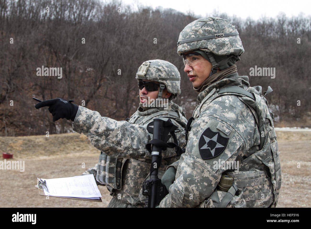 A range safety with the 2nd Battalion, 2nd Aviation Regiment, 2nd ...