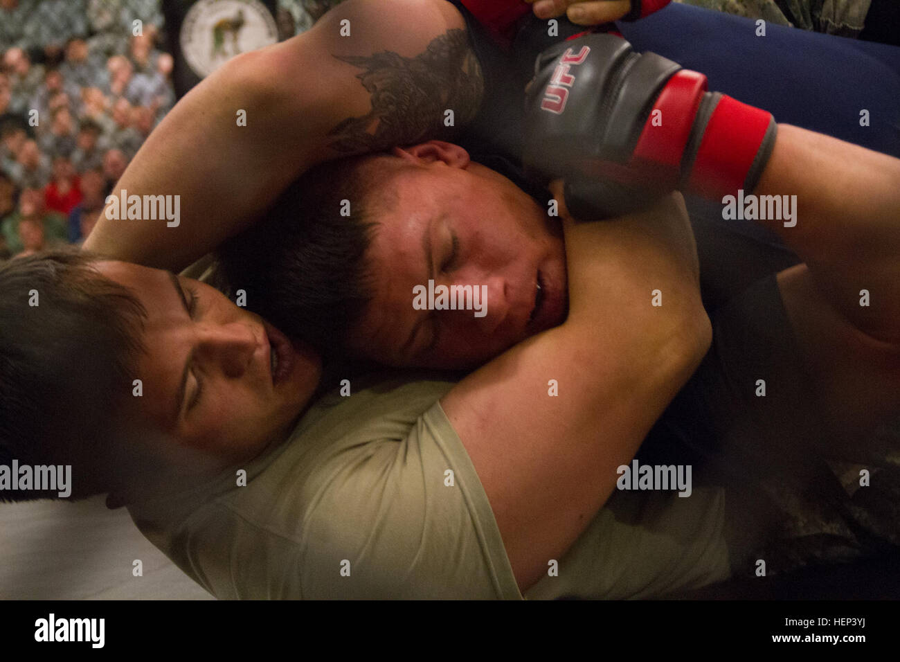 Capt. Kevin Quinn, left, 1st Battalion, 10th Special Forces Group ...