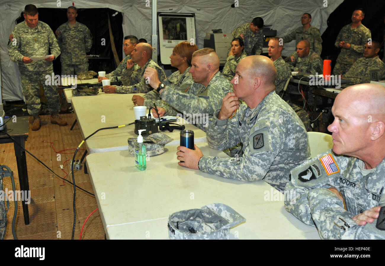 Command teams from 8th Military Police Brigade, 8th Theater Support ...