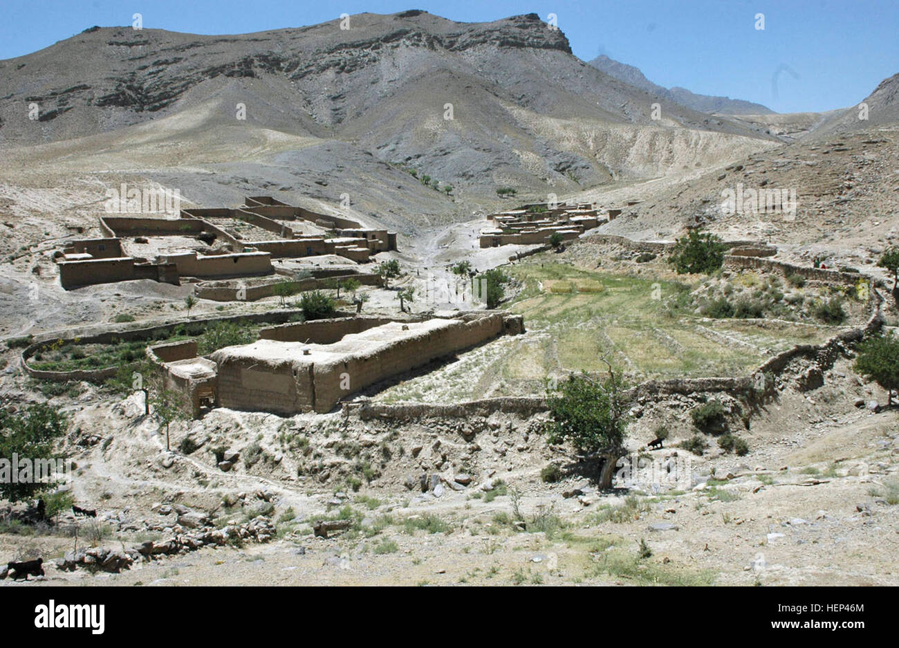 Shawo Kalay, a village south of Bagram Air Field that in the future ...