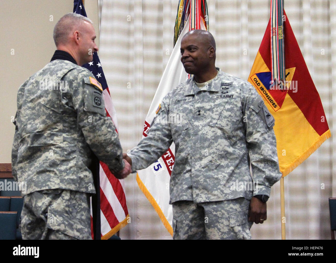 Maj. Gen. Stephen M. Twitty, 1st Armored Division and Fort Bliss ...