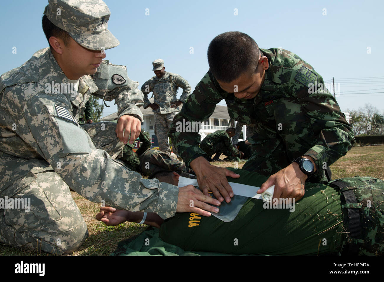 A U.S. Army Soldier assigned to 1st Battalion, 27th Infantry Regiment ...