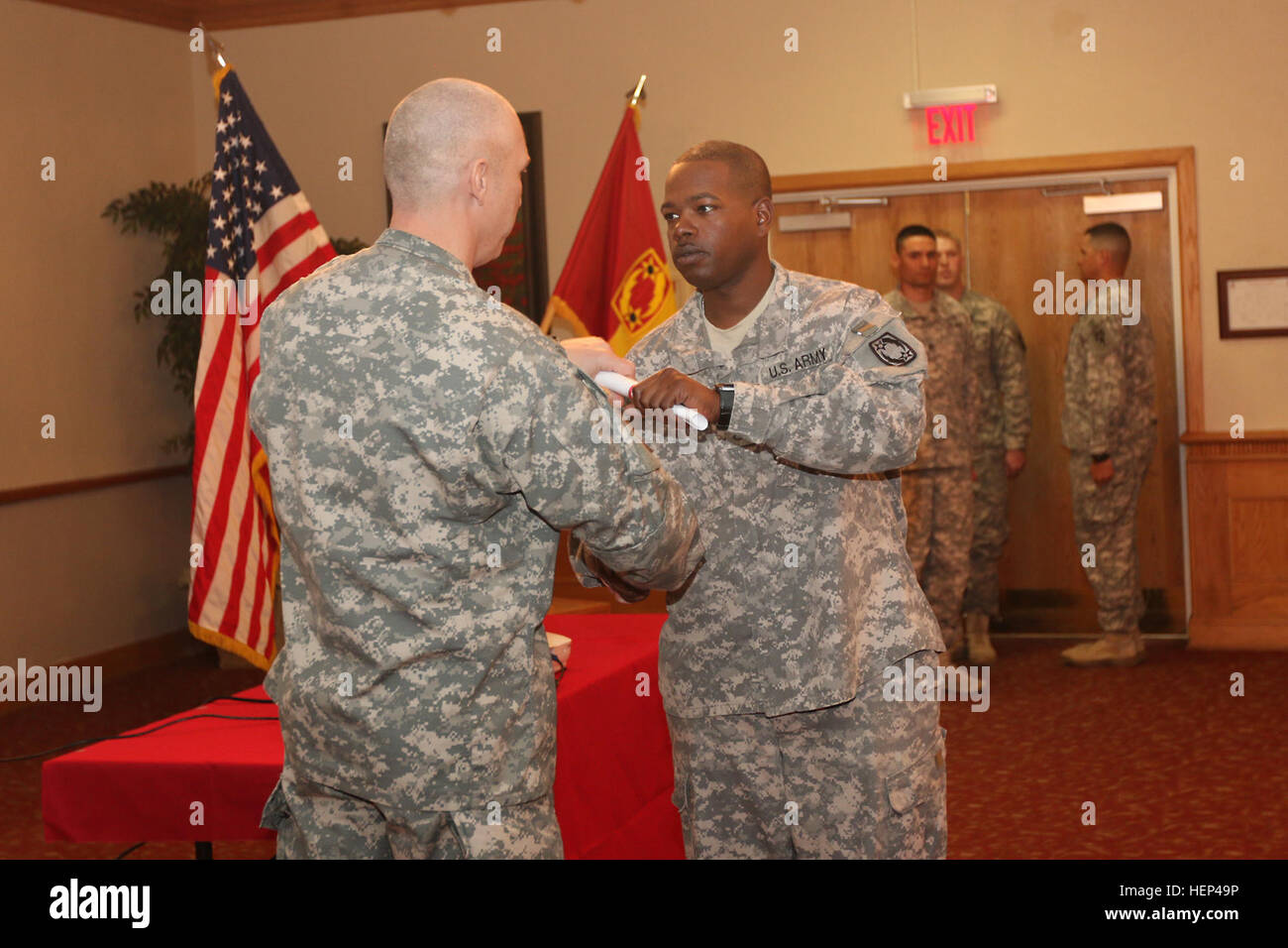 Staff Sgt. Terrance Mackey, an air and missile defense crewmember with ...