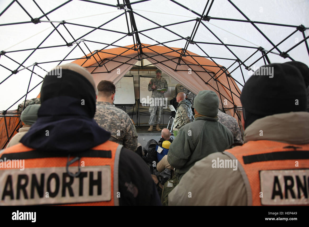Capt. Jon Underberg the survey team leader, 773rd Civil Support Team ...