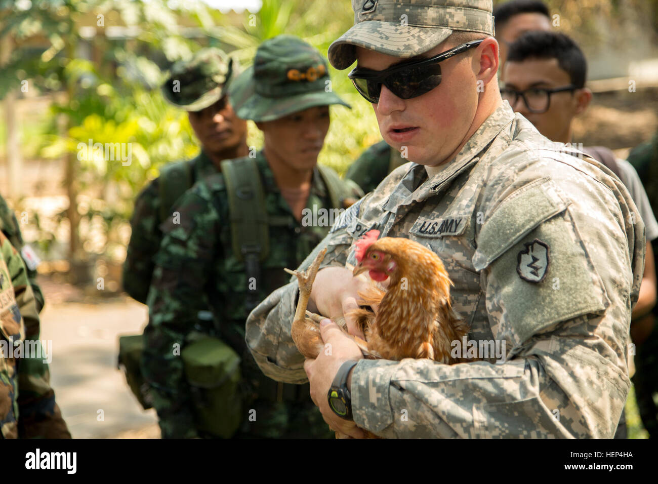 A U.S. Army Soldier assigned to 1st Battalion, 27th Infantry Regiment ...