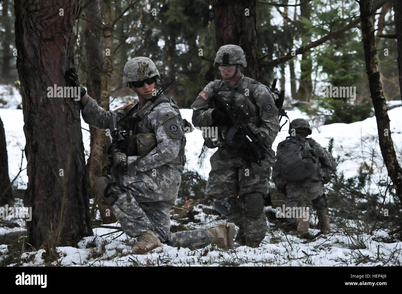 Dragoon Troopers assigned to 3rd Platoon, Apache Troop, 1st Squadron ...