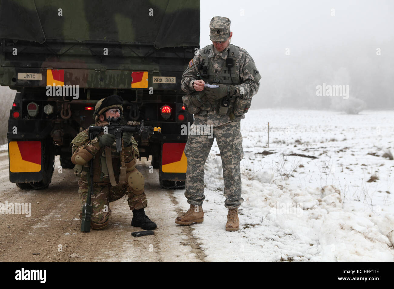 U.S. Army Sgt. 1st Class Ronald Brady of Timberwolves Team, Joint ...