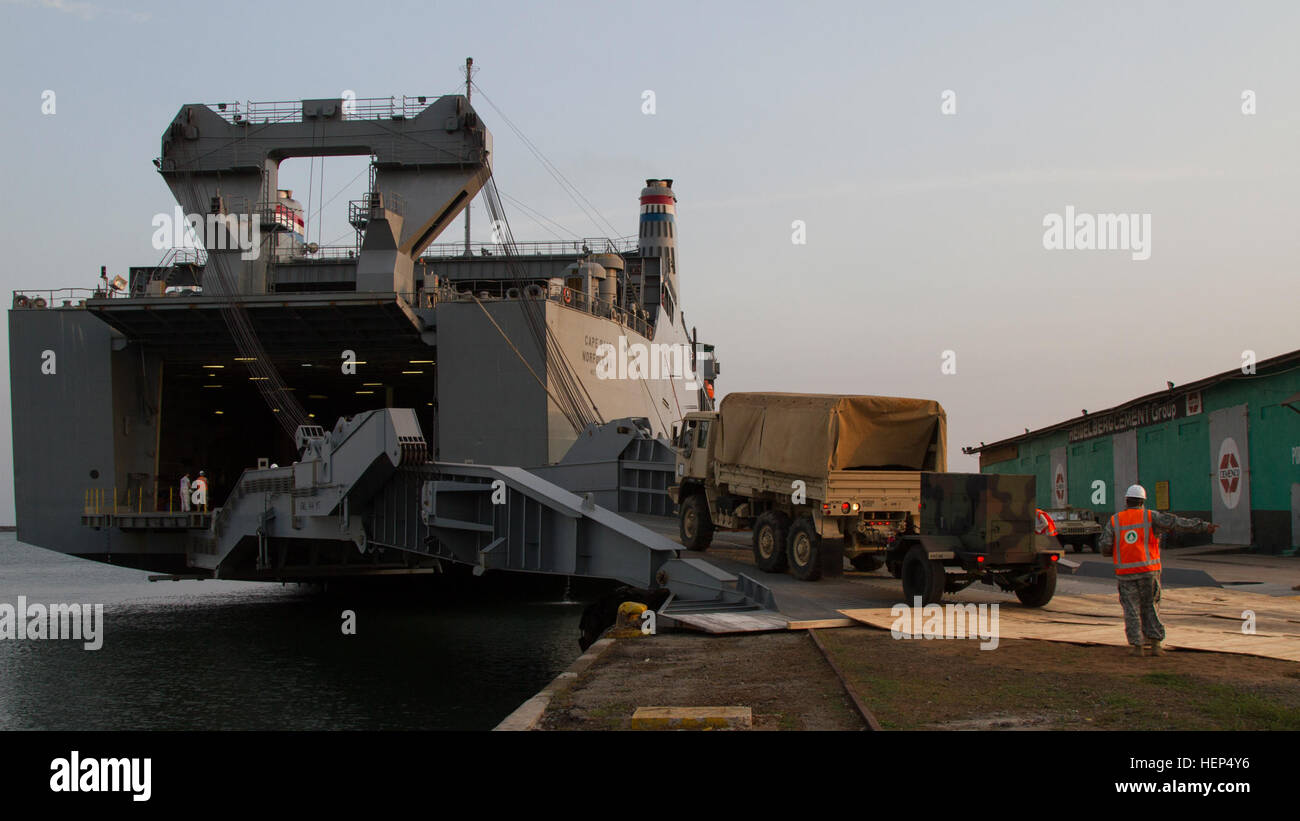 Soldiers from the 839th Transportation Battalion, Surface Deployment ...