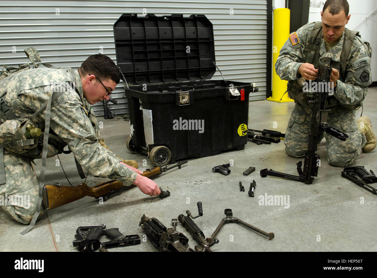 Pfc. Lucas Tucker, combat engineer, 571st Sapper Company, 864th ...