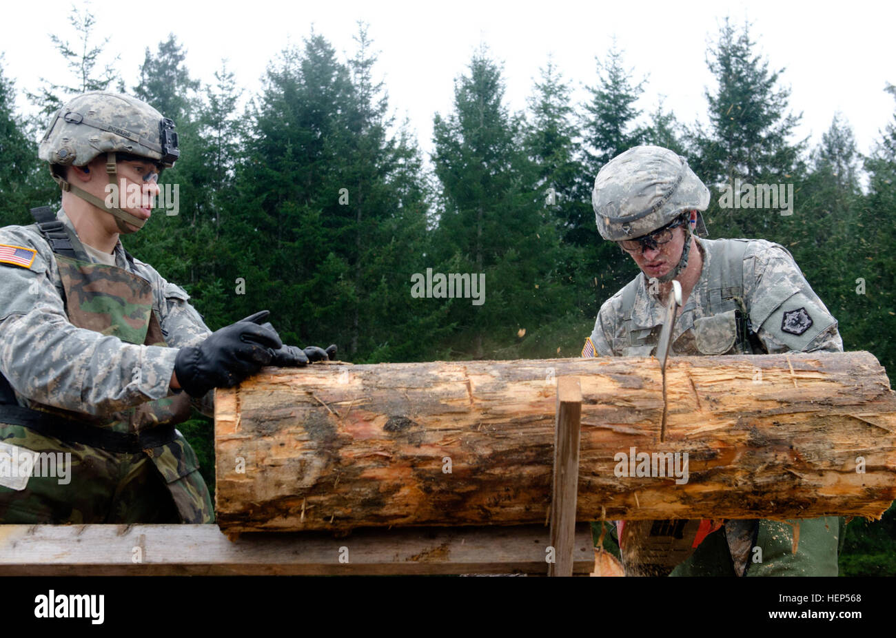Pfc. Lucas Tucker, combat engineer, 571st Sapper Company, 864th ...