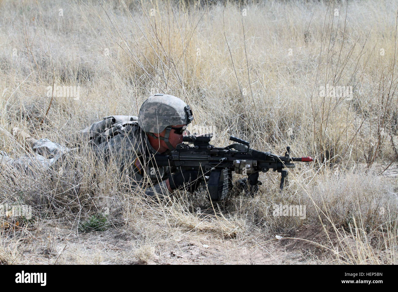 An infantryman from 1st Platoon, C Company, 4th Battalion, 17th ...