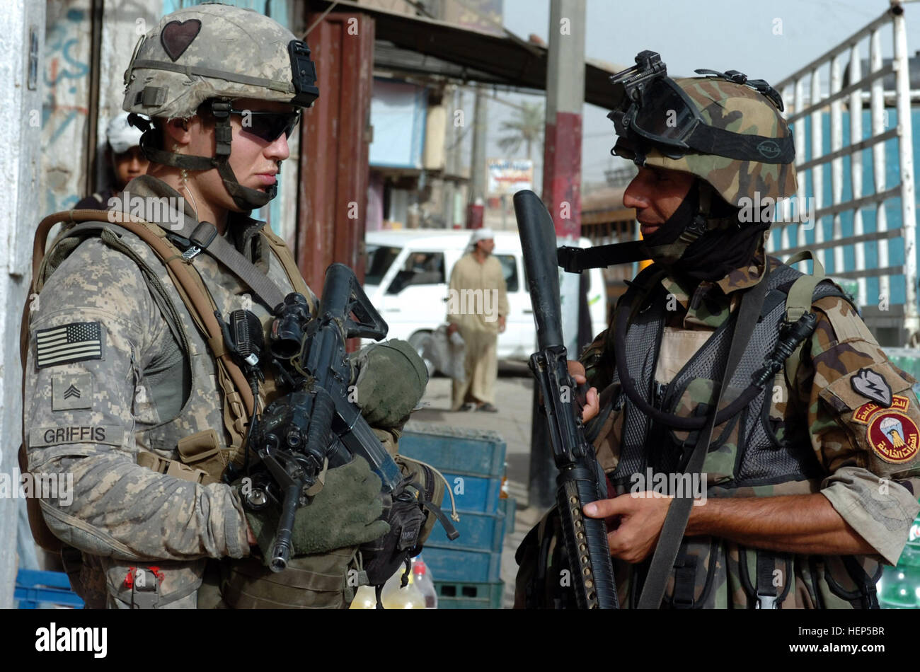 Patrols western baghdad hi-res stock photography and images - Alamy