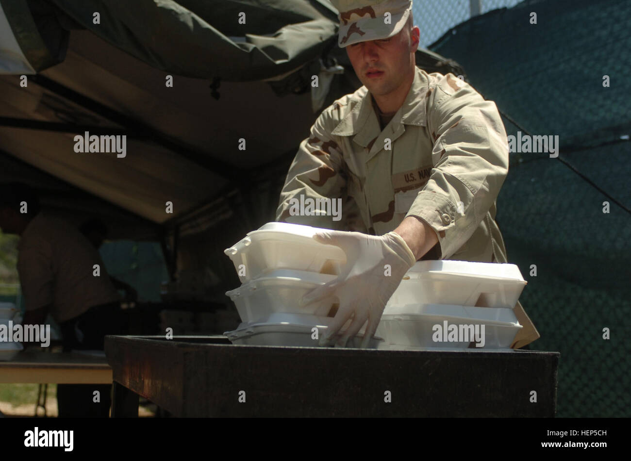Detainee meals hi-res stock photography and images - Alamy