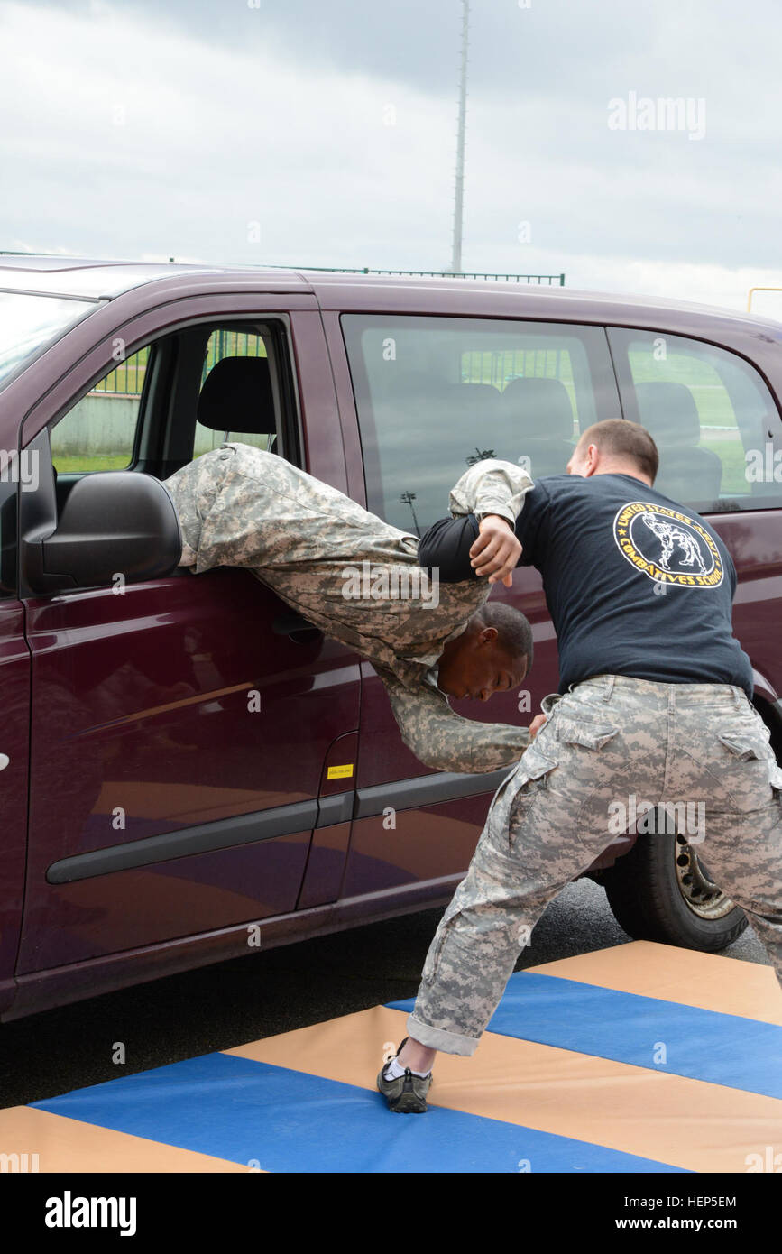 U.S. Army Sgt. 1st Class Bryan Norris, with Headquarters Rapid Reaction ...