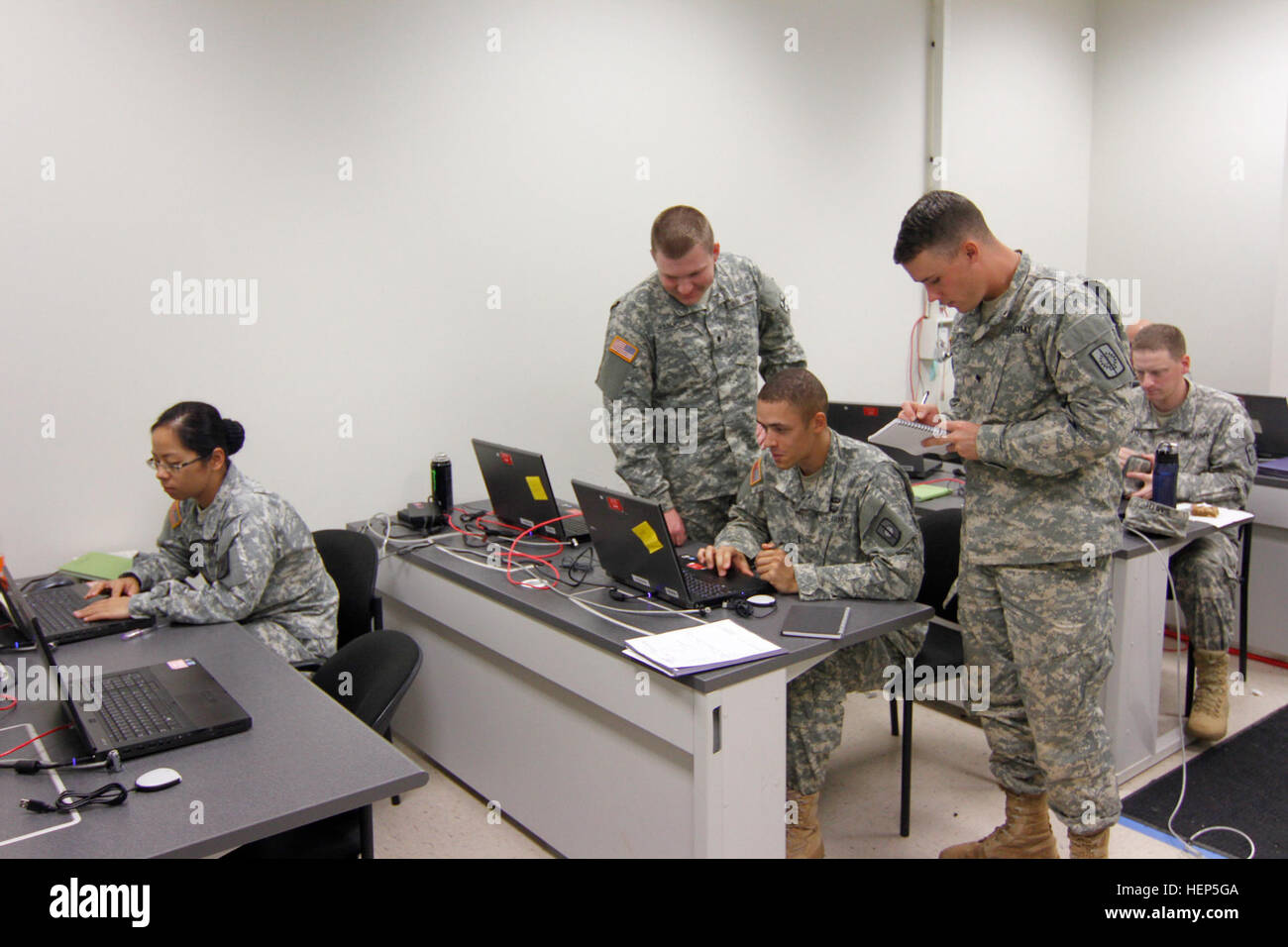 Intelligence Soldiers from within 8th Theater Sustainment Command ...