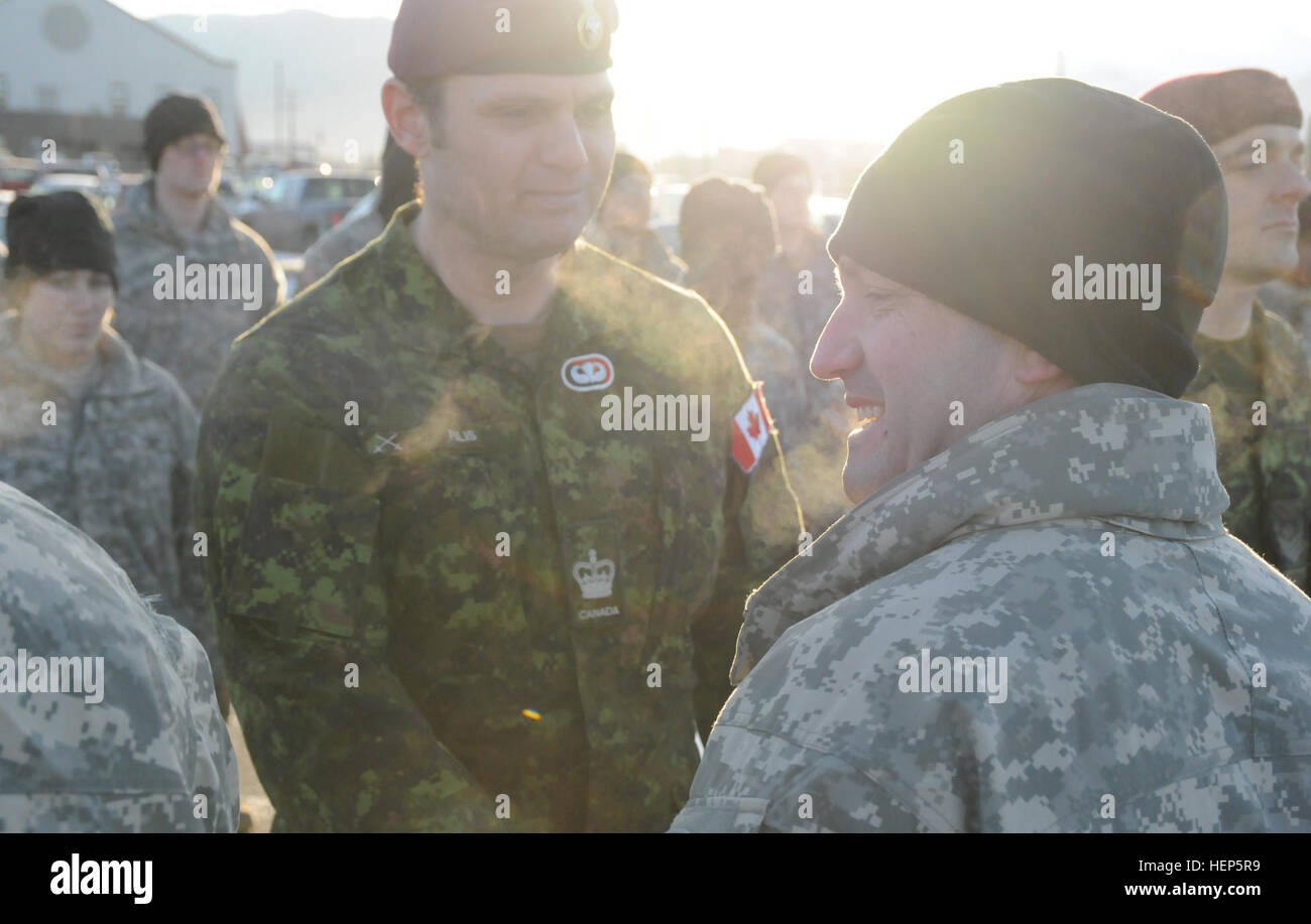 Lt. Col. George Walter, commander of the 6th Brigade Engineer Battalion ...