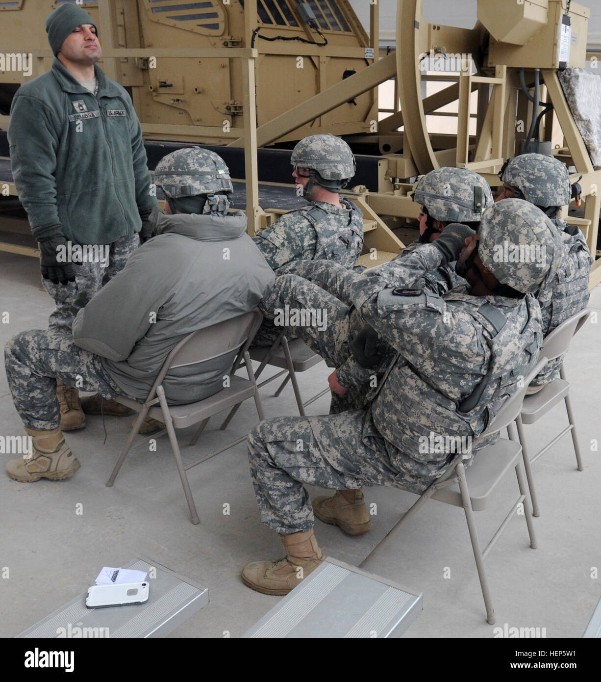 Soldiers with the 185th Combat Aviation Brigade conduct dry rehearsals ...