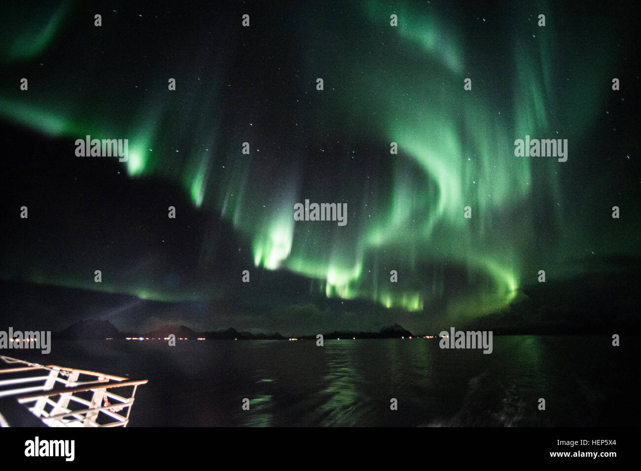 Aurora borealis ship wake hi-res stock photography and images - Alamy
