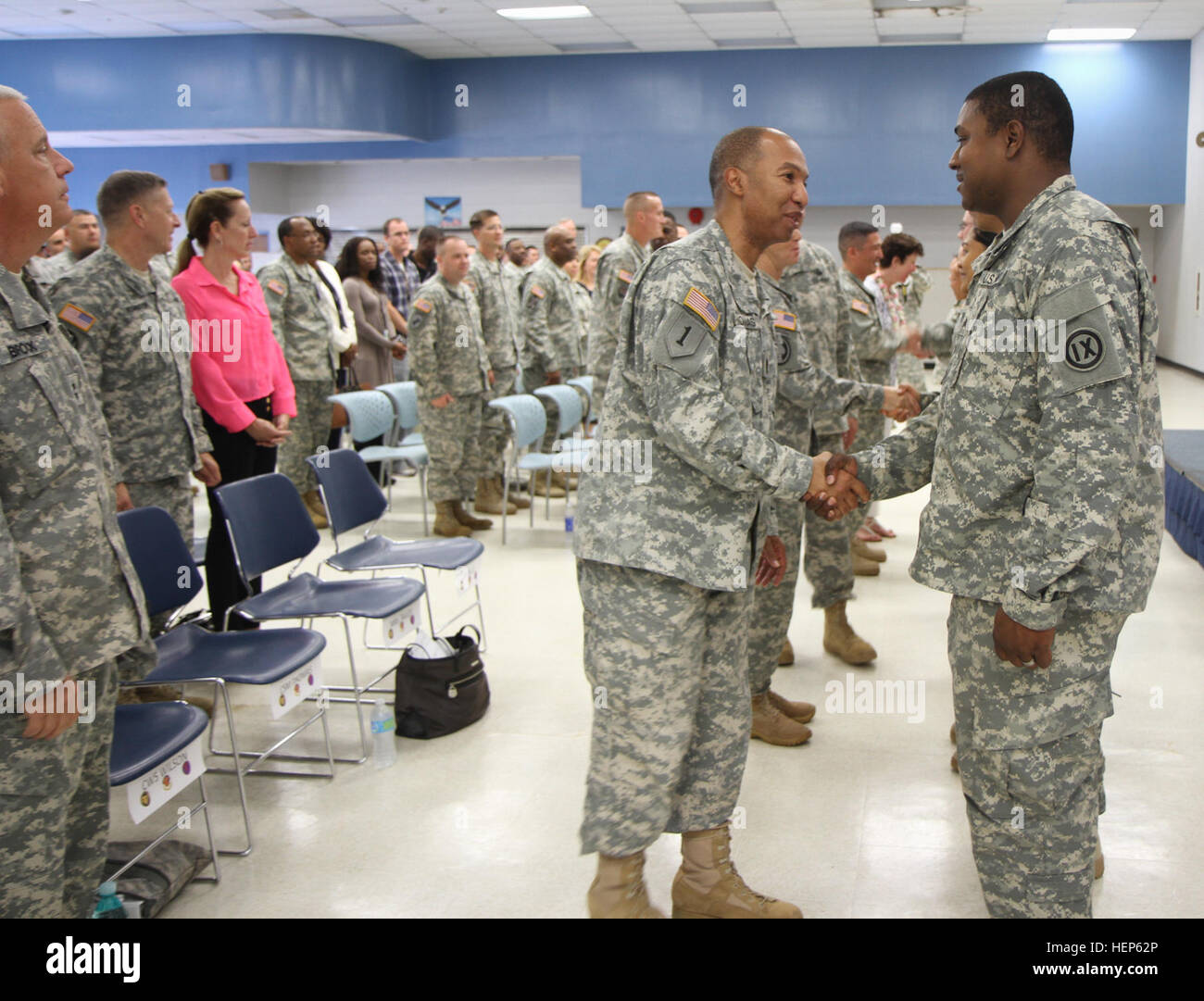 Command Sgt. Maj. Luther Thomas Jr., command sergeant major of the U.S ...