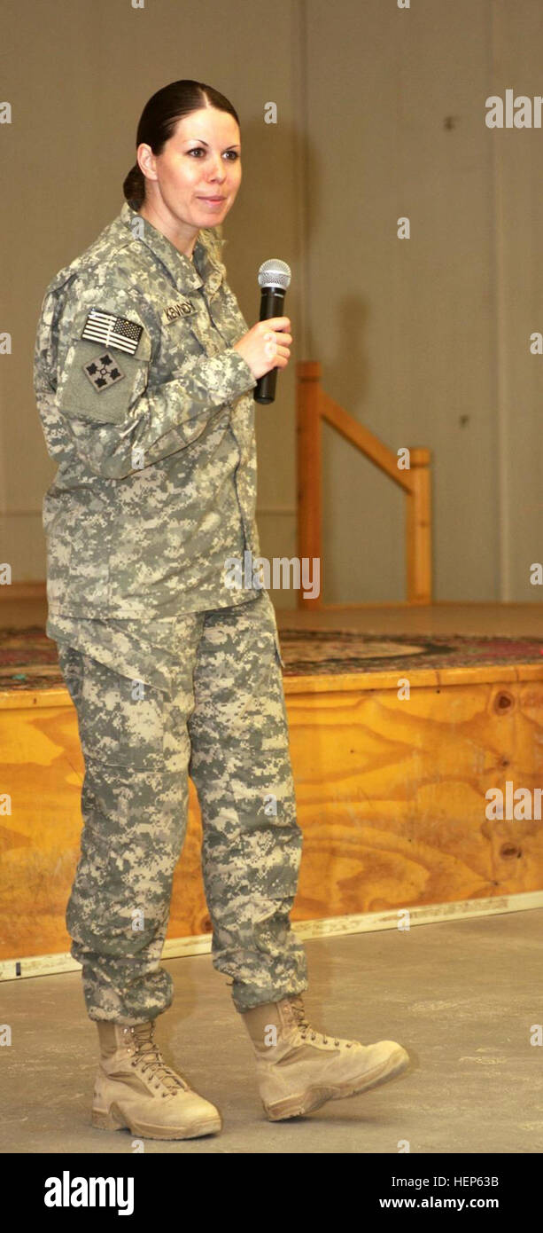 Staff Sgt. Vanessa Kennedy, medical logistics non-commissioned officer ...