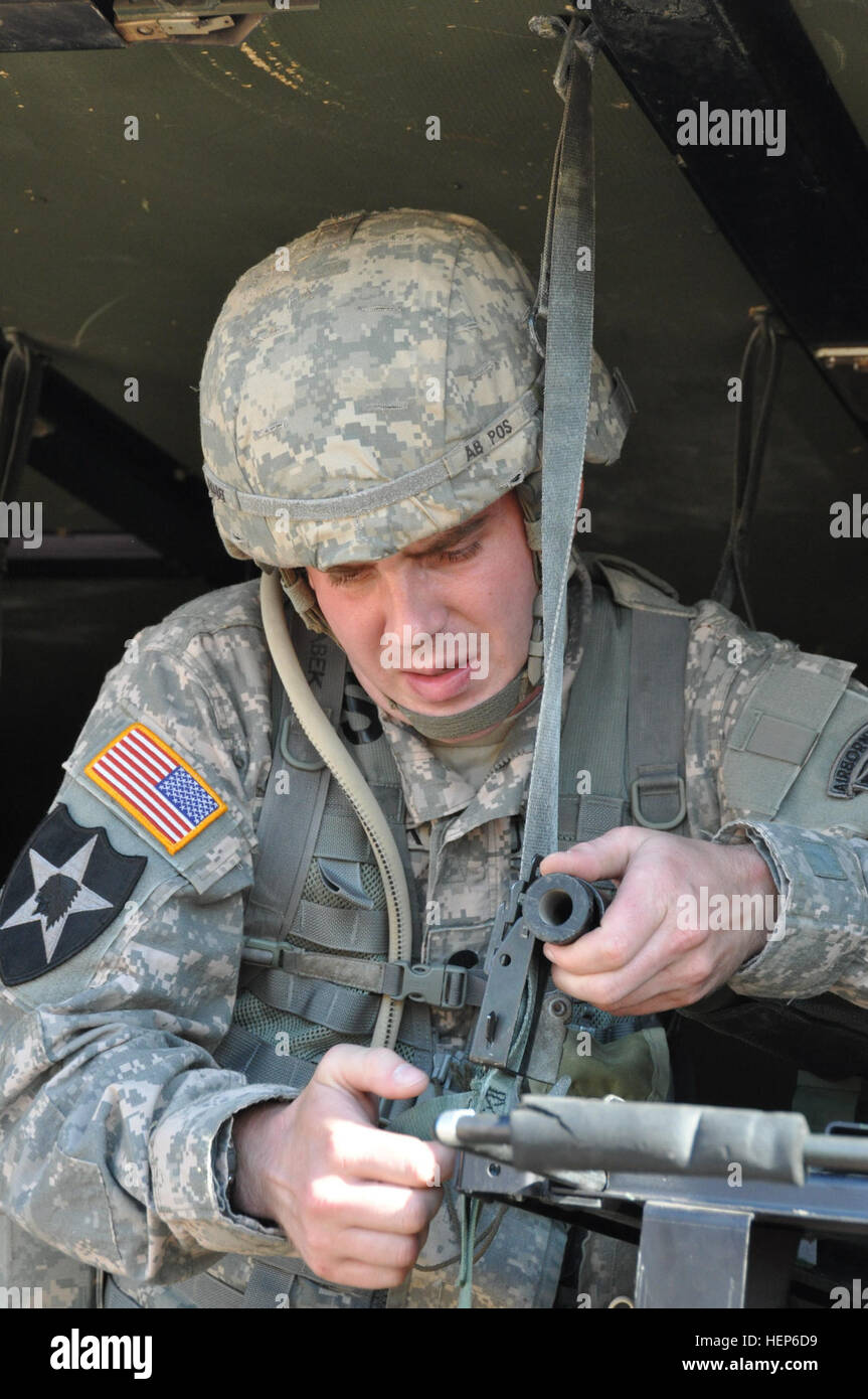 Properly securing a litter is a critical task. Arizona National Guard ...