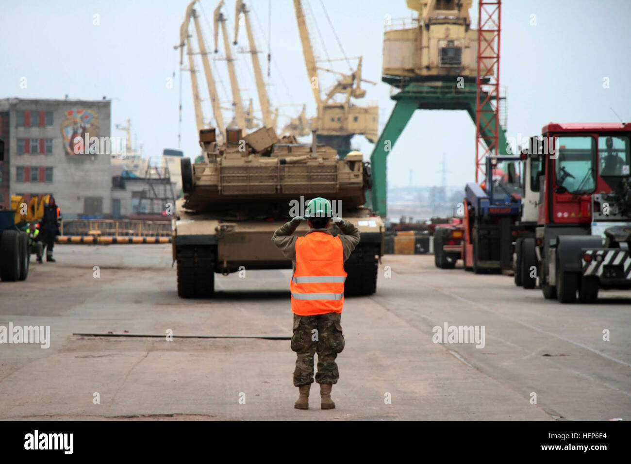 Soldiers from the 386th Movement Control Team, 39th Transportation ...