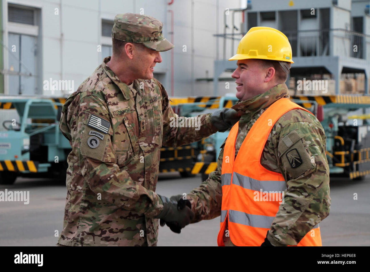 Maj. Gen. John R. O’Connor, commanding general of the 21st Theater ...