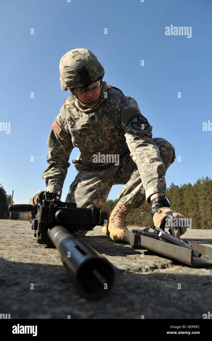 U.S. Army Staff Sgt. James Bagby, assigned to U.S. Army Garrison ...