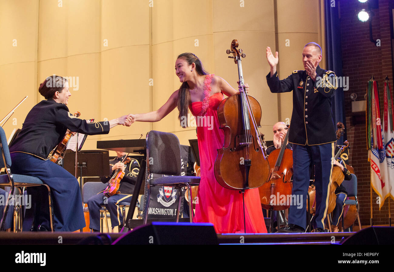 Allison Park, 16-year-old cellist from George C. Marshall High School ...