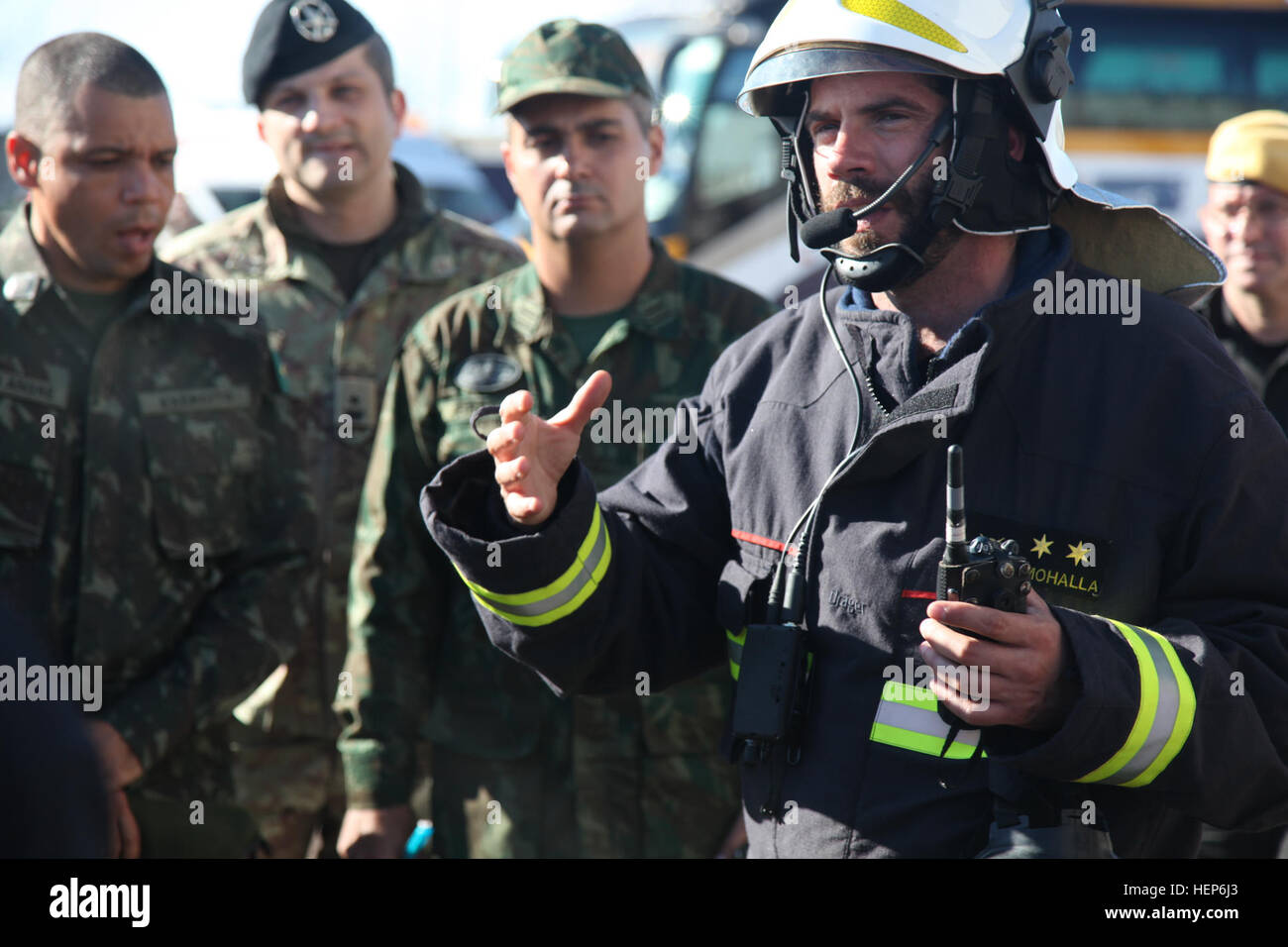 Civil military support team hi-res stock photography and images - Alamy