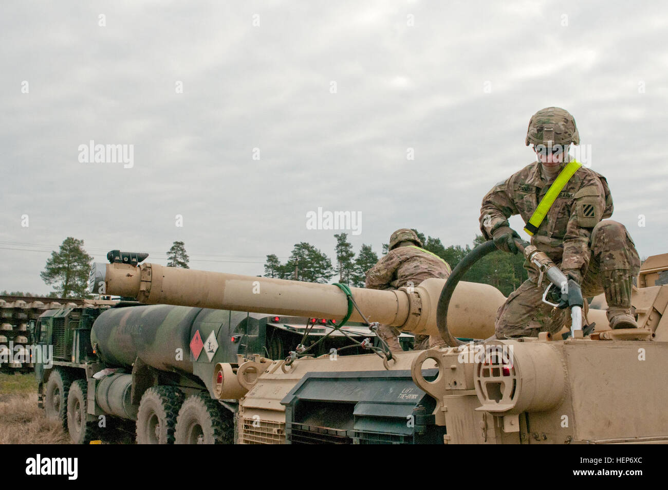 Soldiers from the from 2-7 Infantry Battalion, 1st Armored Brigade ...