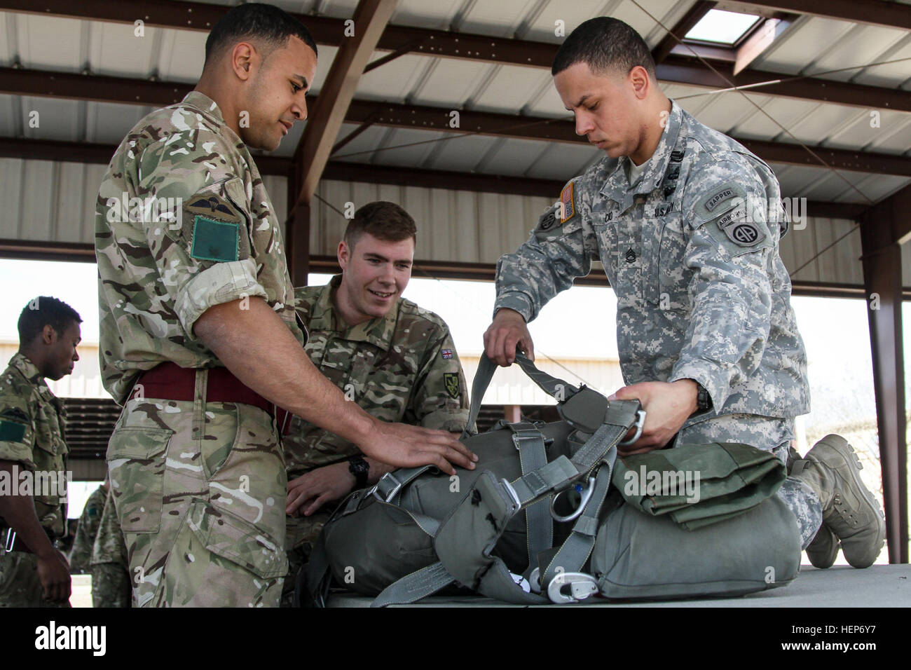 Paratroopers assigned to 2nd Brigade Combat Team, 82nd Airborne ...