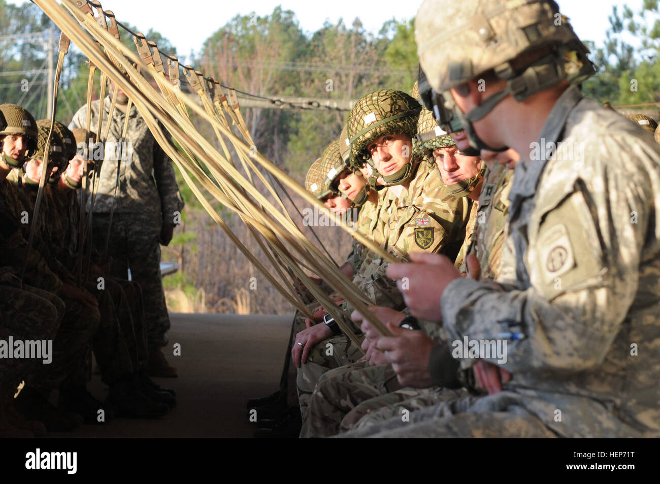 Paratroopers from the 2nd Brigade Combat Team, 82nd Airborne Division ...