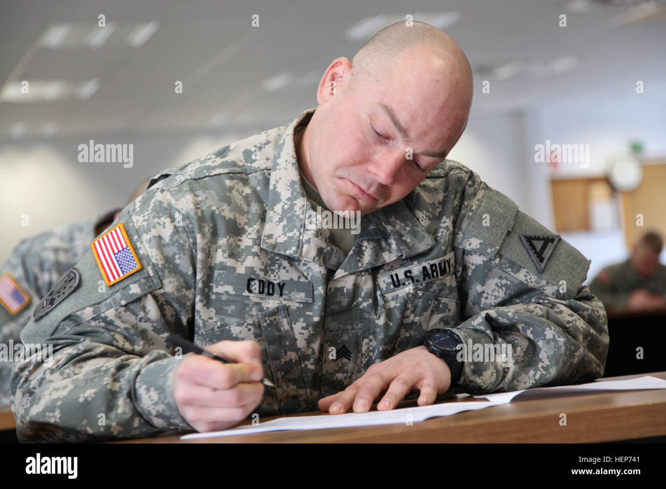 U.S. Army Sgt. Bryan Cody of Charlie Company, 1st Battalion, 4th ...