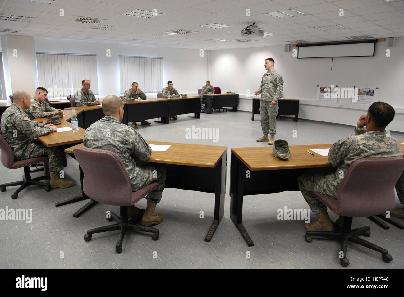 U.S. Army Sgt. 1st Class Bradley Beazer of Joint Multinational ...