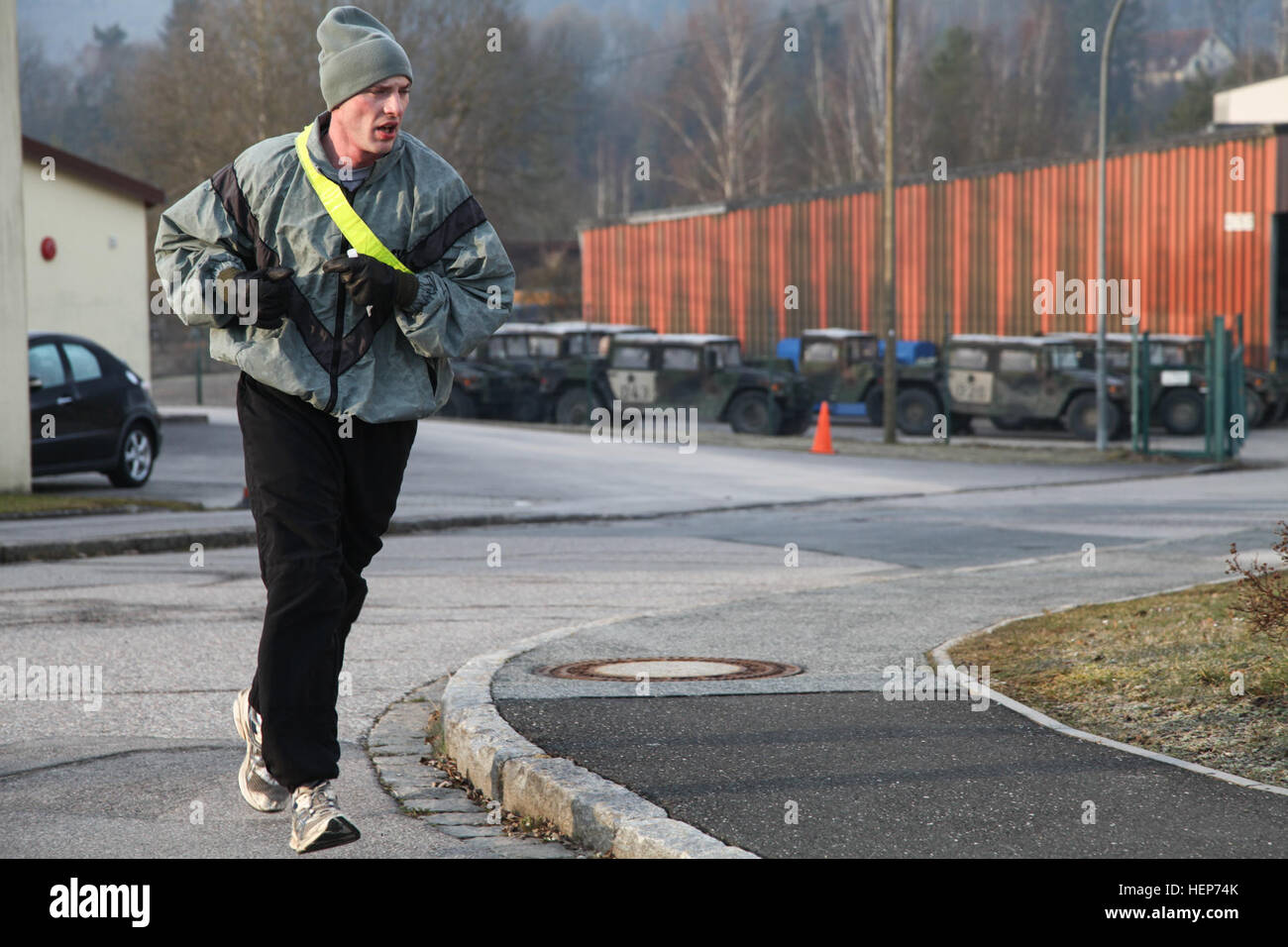 U.S. Army Sgt. Colin Vertress of Headquarters and Headquarters Company ...