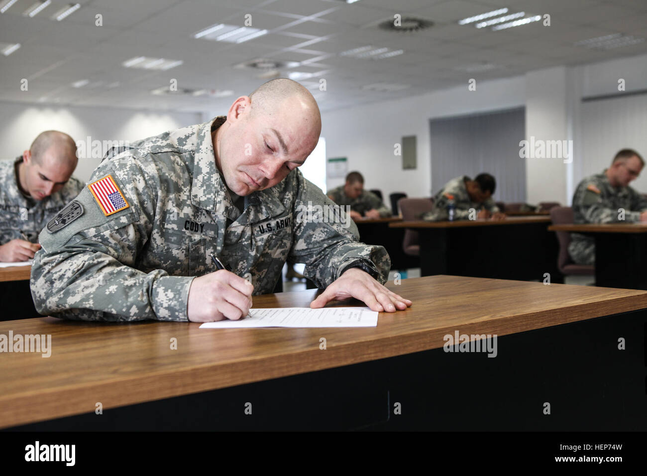 U.S. Army Sgt. Bryan Cody of Headquarters and Headquarters Company, 1st ...