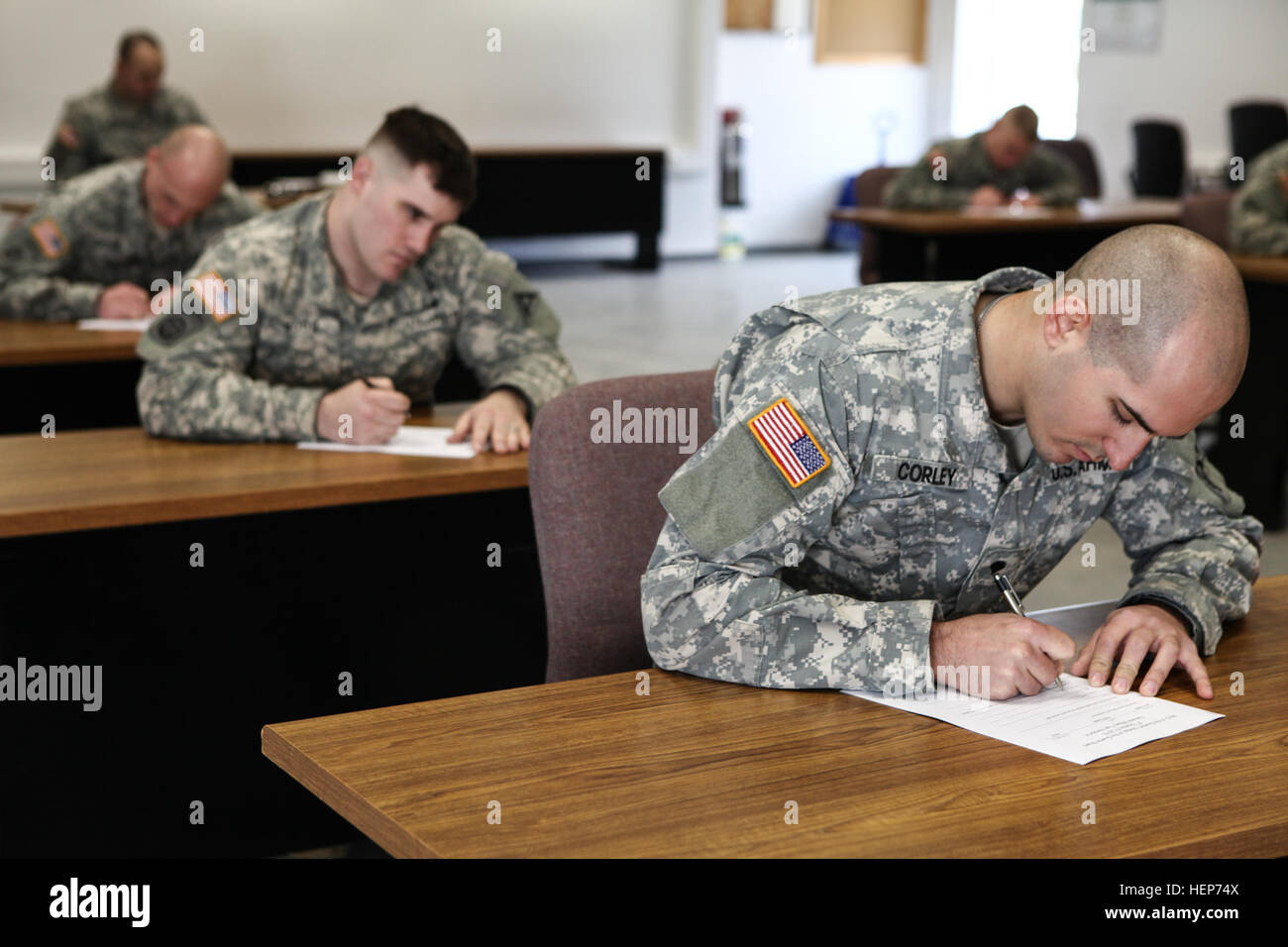 U.S. Army Spc. John Corley of Charlie Company, 1st Battalion, 4th ...