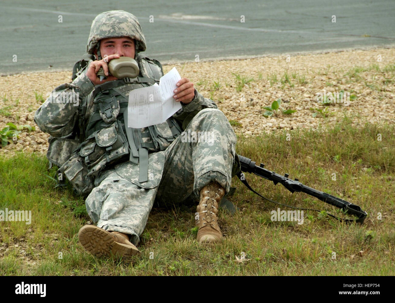 Staff Sergeant participates in Urban Orienteering Course checkpoint ...
