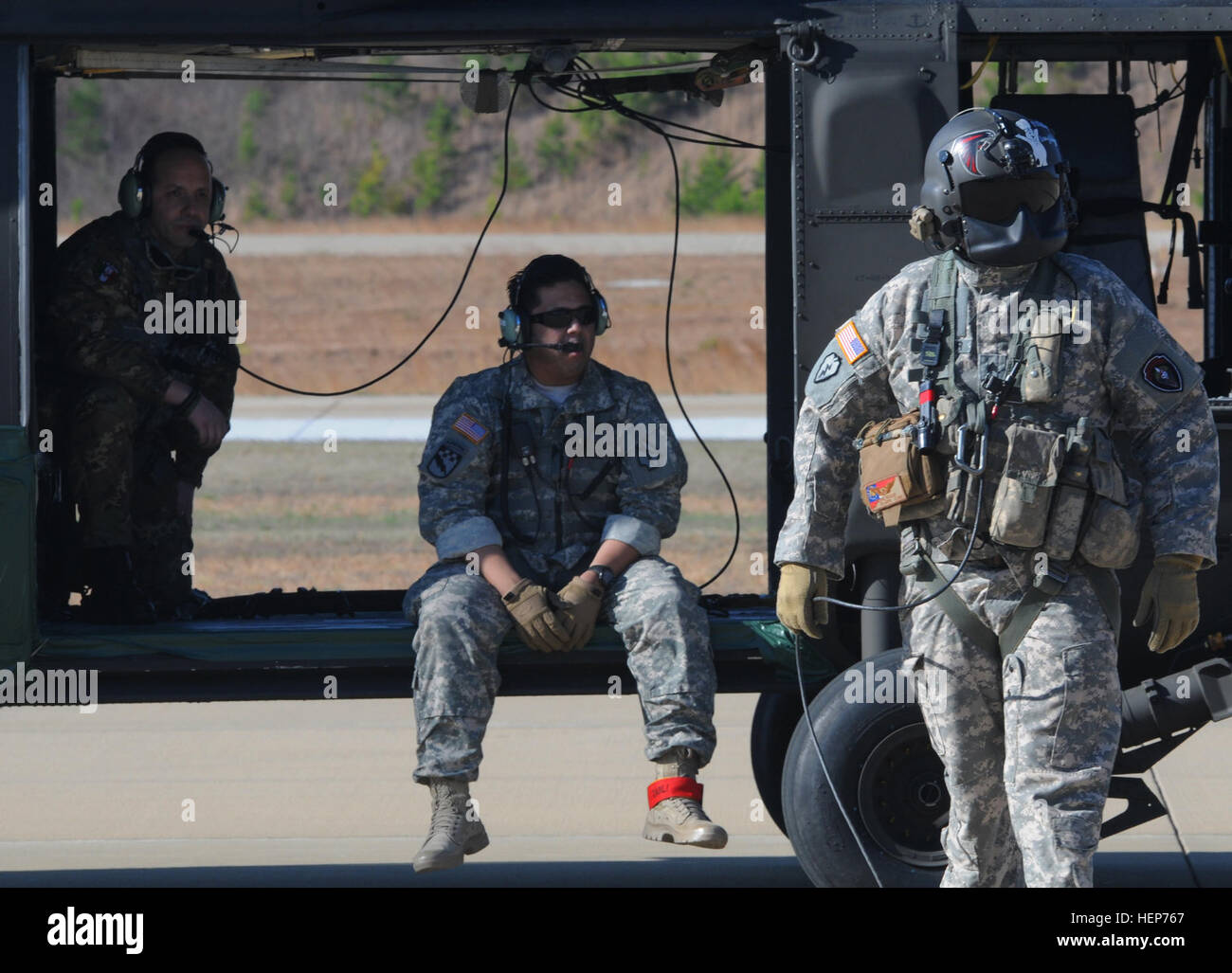 Multi-component, Multinational soldiers conduct airborne operations in ...