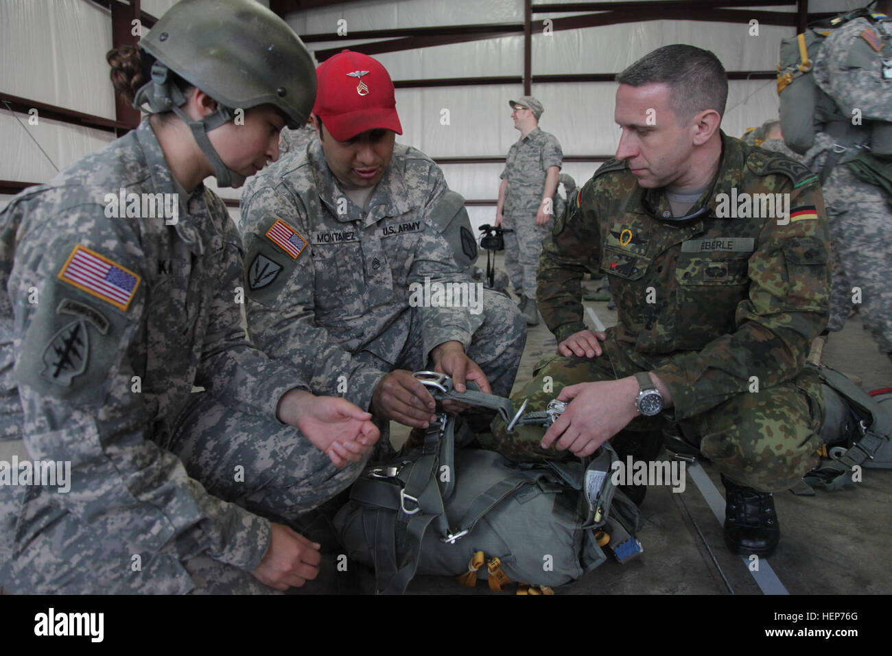 Multi-service and partner nation service members access the sizing ...