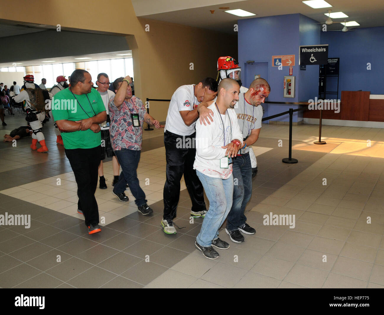 Members of the Puerto Rico National Guard Civil Support Team, Chemical ...