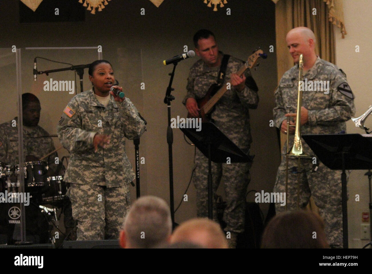 1st cav div band hi-res stock photography and images - Alamy