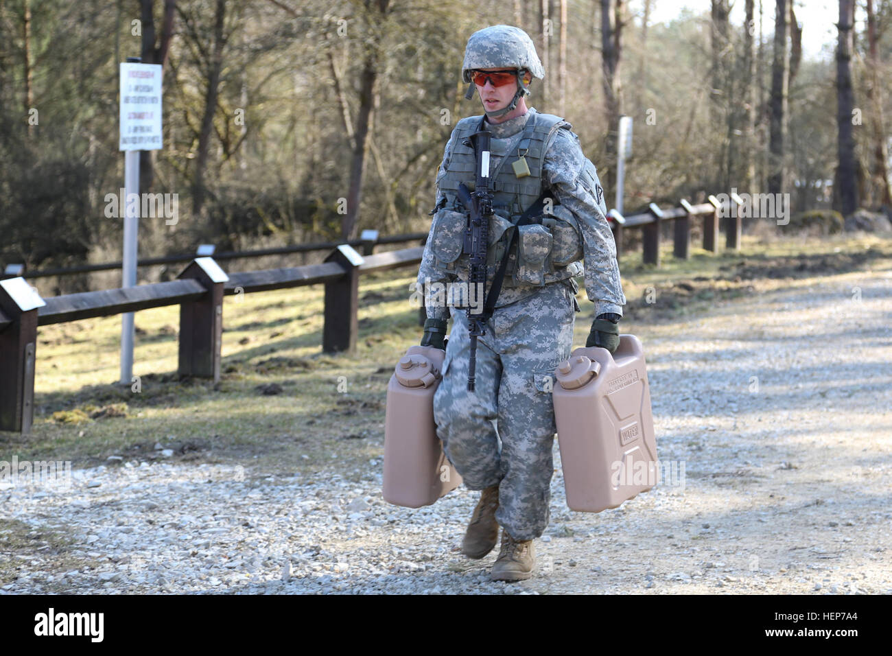 U.S. Army Sgt. Colin Vertress of Headquarters and Headquarters Company ...