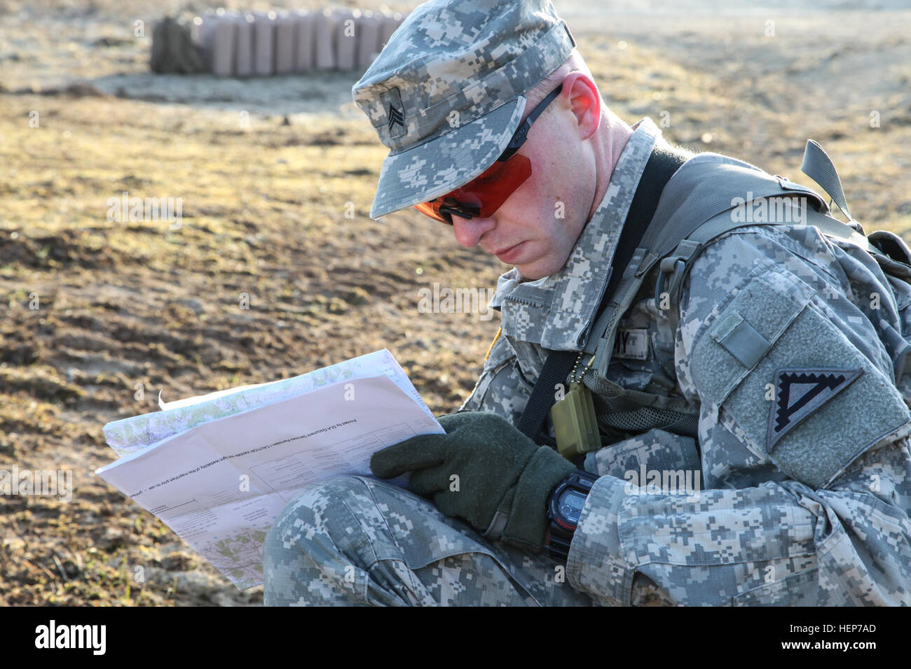 U.S. Army Sgt. Colin Vertress of Headquarters and Headquarters Company ...