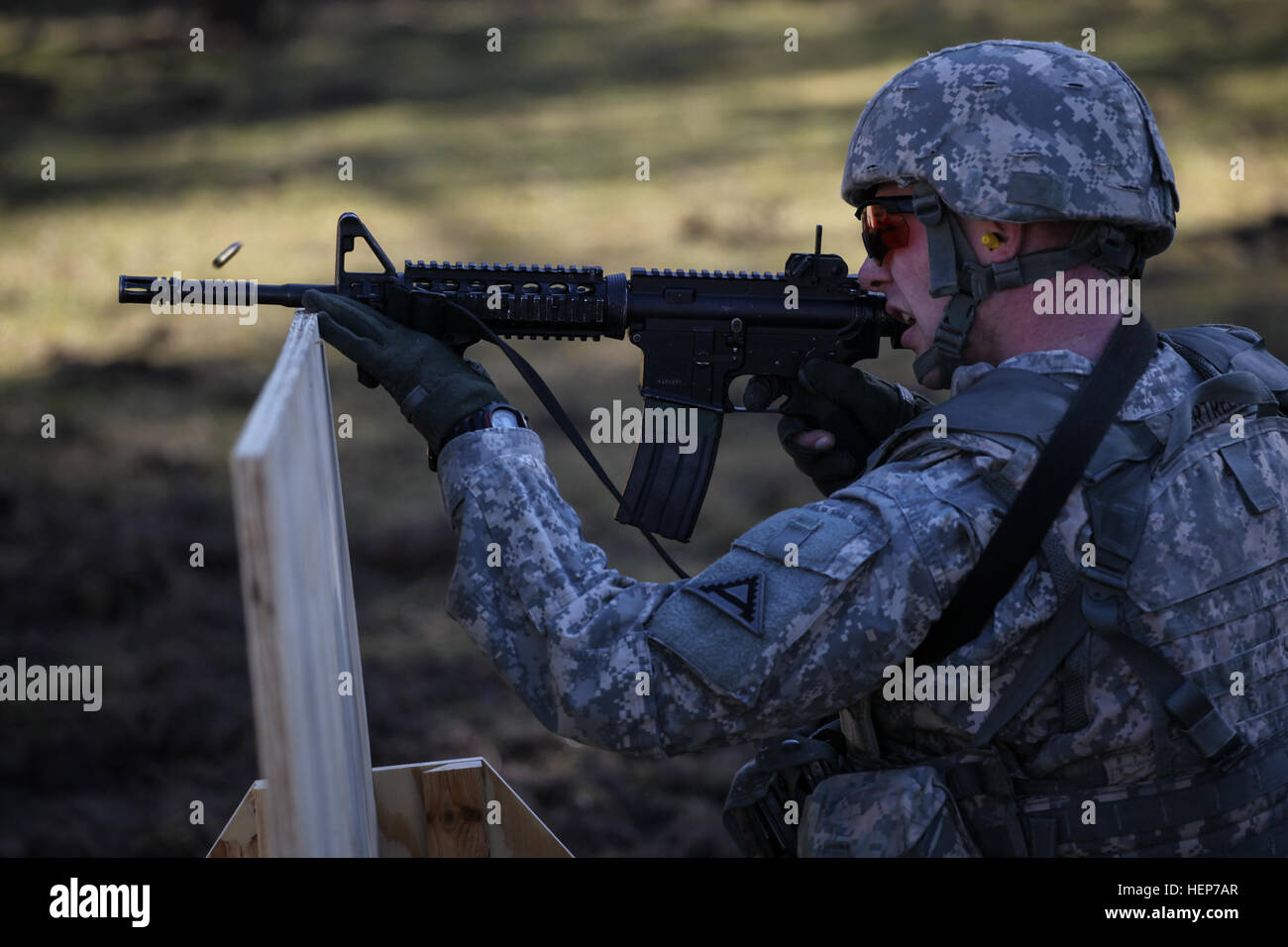 U.S. Army Sgt. Colin Vertress of Headquarters and Headquarters Company ...